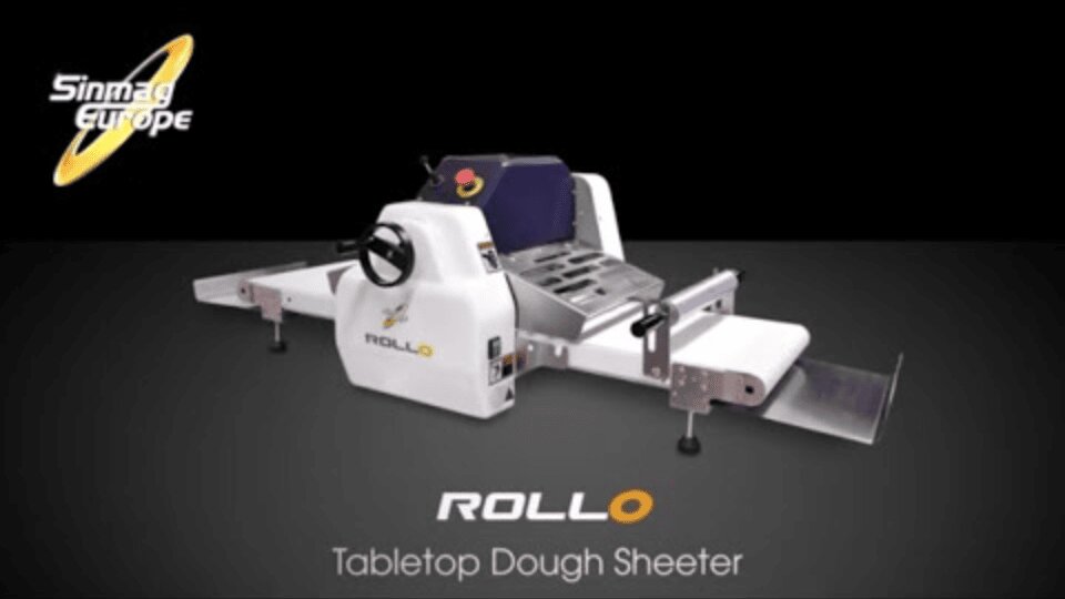 Compact Tabletop Dough Sheeter – Power & Precision in a Small Package!